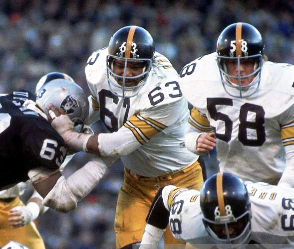 ERNIE HOLMES | Pittsburgh Steelers 1975 Away Throwback NFL Football Jersey