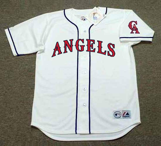 MIKE TROUT | California Angels 1990's Home Throwback Baseball Jersey