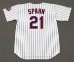 WARREN SPAHN | New York Mets 1965 Home Majestic MLB Throwback Jersey