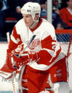 Bob Probert 1993 Detroit Red Wings Vintage Home Throwback NHL Hockey Jersey