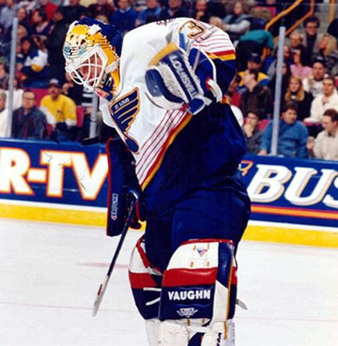 Curtis Joseph 1994 St. Louis Blues Home Throwback NHL Hockey Jersey