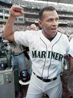 Alex Rodriguez Jersey - Seattle Mariners 1997 Home Throwback MLB ...