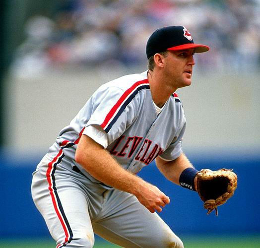 MAJESTIC | JIM THOME Cleveland Indians 1993 Cooperstown Baseball Jersey