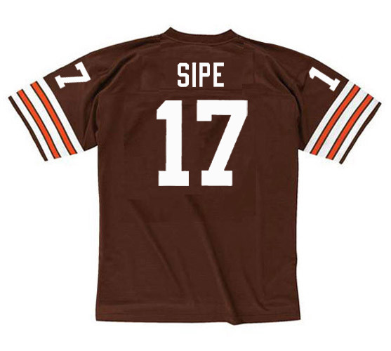 BRIAN SIPE | Cleveland Browns 1980 Wilson Throwback NFL Football Jersey