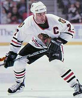 CHRIS CHELIOS Chicago Blackhawks 1996 CCM Throwback Home NHL Hockey ...