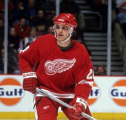 LUC ROBITAILLE Detroit Red Wings 2002 Away CCM Throwback NHL Hockey ...