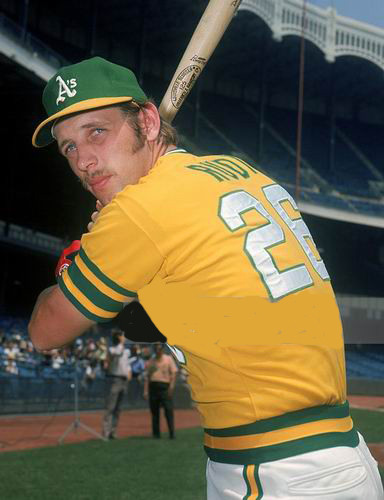 MAJESTIC | JOE RUDI Oakland Athletics 1972 Throwback Baseball Jersey
