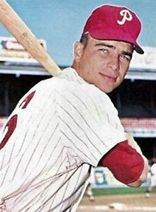 JOHNNY CALLISON Philadelphia Phillies 1960's Majestic Throwback ...