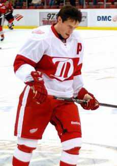 PAVEL DATSYUK Detroit Red Wings 1920's CCM Vintage Throwback NHL Hockey ...