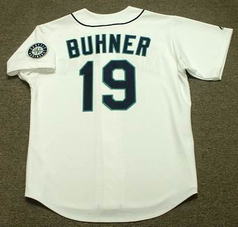 MAJESTIC | JAY BUHNER, Seattle Mariners 1997 Throwback Baseball Jersey