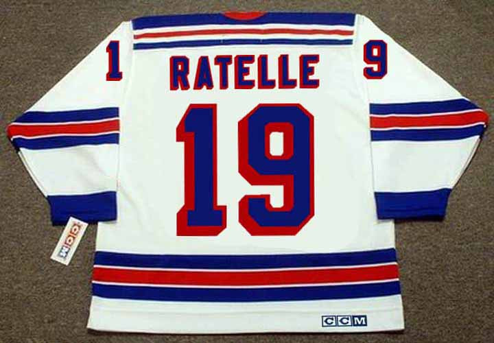 JEAN RATELLE New York Rangers 1972 Home CCM Throwback NHL Hockey Jersey ...