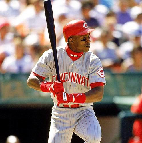 Eric Davis 1996 Cincinnati Reds Away Throwback MLB Baseball Jersey