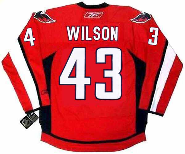 TOM WILSON | Washington Capitals 2014 REEBOK Throwback Home NHL Hockey ...