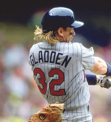 Dan Gladden Jersey - Minnesota Twins 1991 Away Throwback MLB Baseball ...