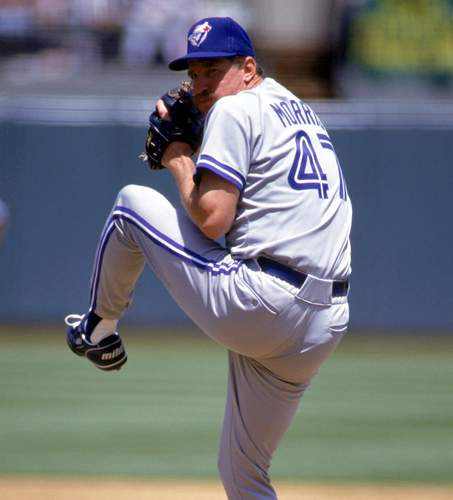 JACK MORRIS Toronto Blue Jays 1992 Away Majestic Throwback Baseball ...