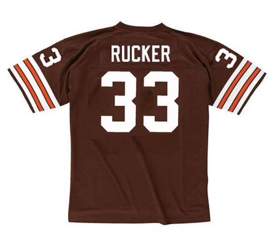 REGGIE RUCKER | Cleveland Browns 1978 Wilson Throwback NFL Football Jersey