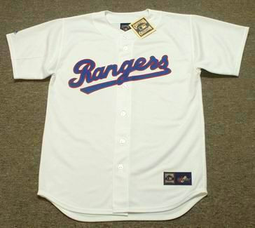 TEXAS RANGERS 1990's Majestic Cooperstown Throwback Home Jersey ...
