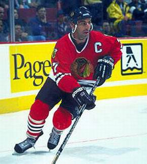 CCM | CHRIS CHELIOS Chicago Blackhawks 1996 Away Vintage NHL Hockey Jersey