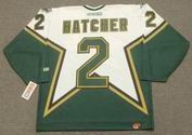 DERIAN HATCHER Dallas Stars 1999 CCM Throwback Home NHL Jersey - Custom ...