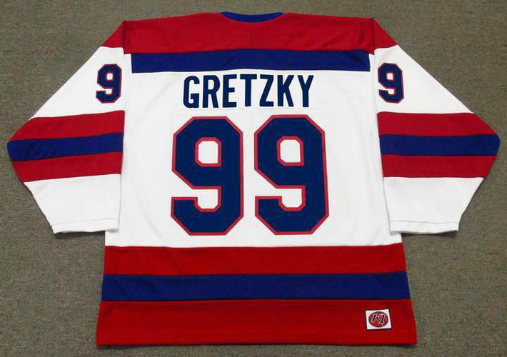 WAYNE GRETZKY | Indianapolis Racers 1978 WHA Throwback Hockey Jersey