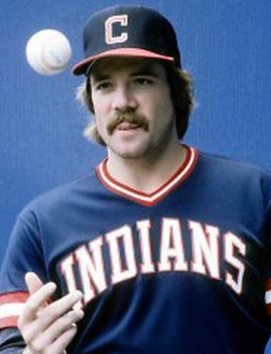 MAJESTIC | LEN BARKER Cleveland Indians 1982 Cooperstown Baseball Jersey