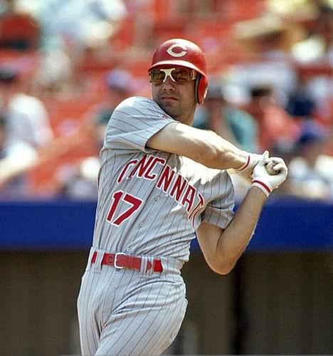 Chris Sabo Jersey - 1993 Cincinnati Reds Cooperstown Away Throwback Jersey