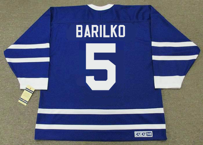 BILL BARILKO | Toronto Maple Leafs 1940's Vintage Throwback Hockey Jersey