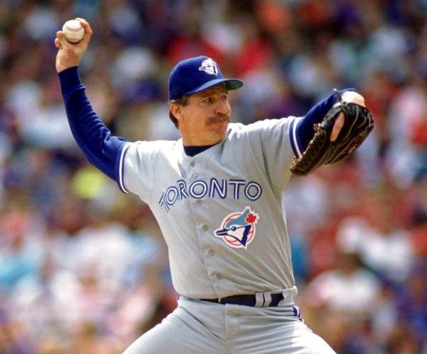 JACK MORRIS Toronto Blue Jays 1992 Away Majestic Throwback Baseball Jersey - Custom Throwback ...