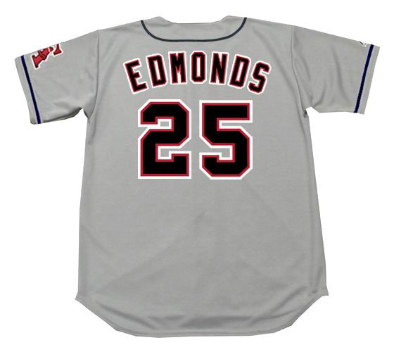 MAJESTIC | JIM EDMONDS California Angels 1996 Throwback Baseball Jersey