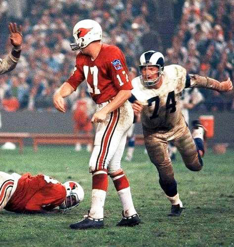 JIM HART | St. Louis Cardinals 1969 Wilson Throwback NFL Football Jersey