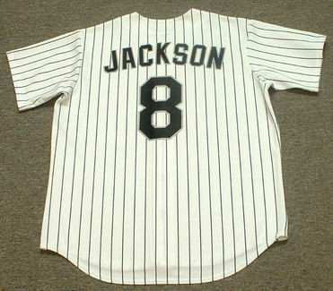 Bo Jackson Jersey - Chicago White Sox 1993 Home Throwback MLB Baseball ...