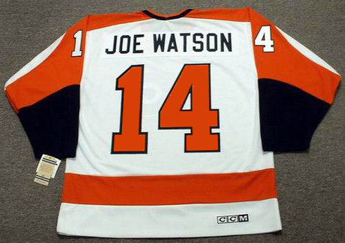 JOE WATSON Philadelphia Flyers 1974 CCM Vintage Throwback Home NHL ...