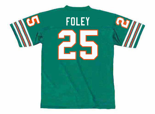TIM FOLEY | Miami Dolphins 1972 Wilson Throwback NFL Football Jersey