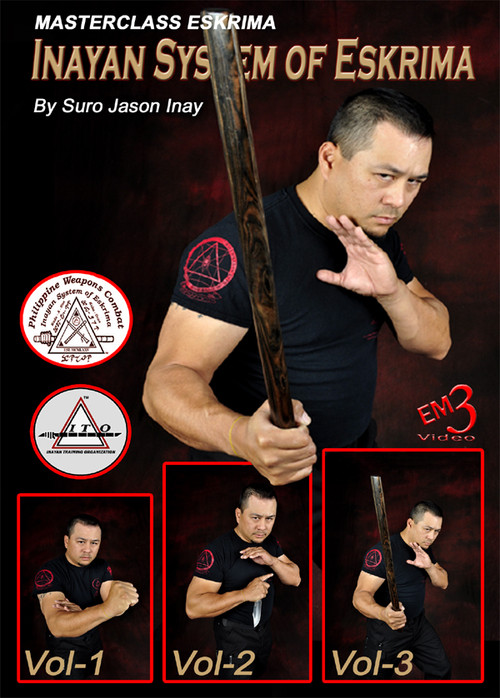 Inayan System of Eskrima (Vol-1, 2 & 3) By Suro Jason Inay