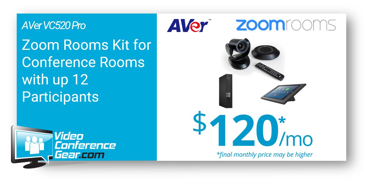 Zoom Rooms Kit of the Day the AVer VC520 Pro for Conference Rooms ...