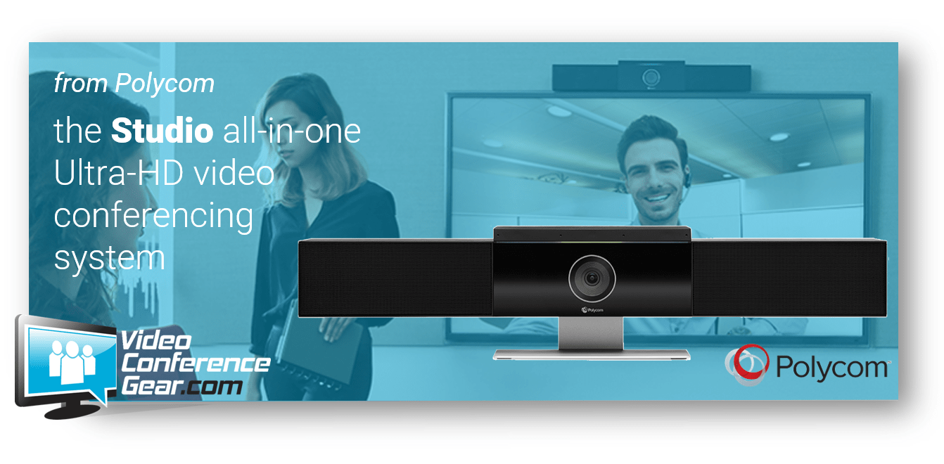 NEW from Polycom! the Studio All-in-One UltraHD Video Conferencing ...