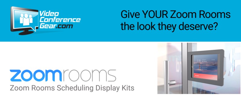 Video Demo: Zoom Rooms Scheduling Display kits - Video Conference Gear ...
