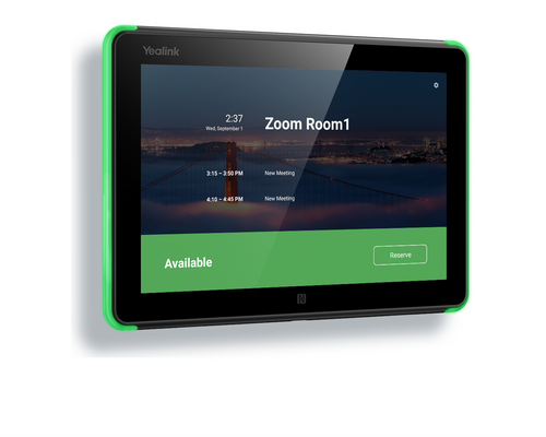 Yealink | RoomPanel E2 | Scheduling Display | Zoom Rooms | Microsoft Teams