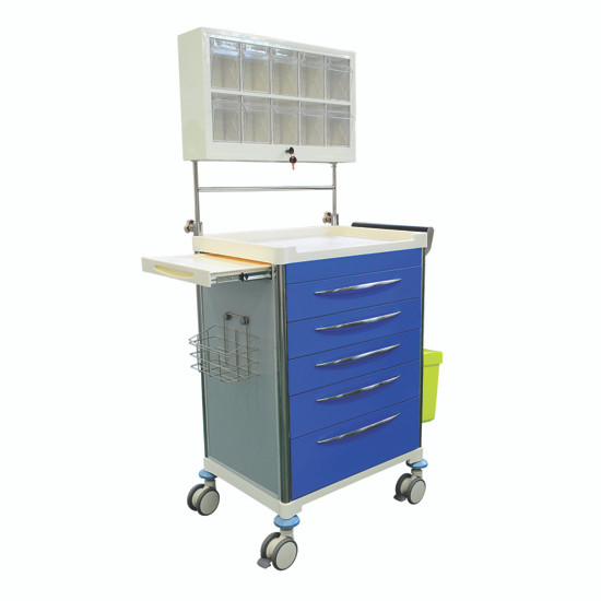 Everfit Anesthesia Trolley - BLUE Drawers - Everfit Healthcare ...