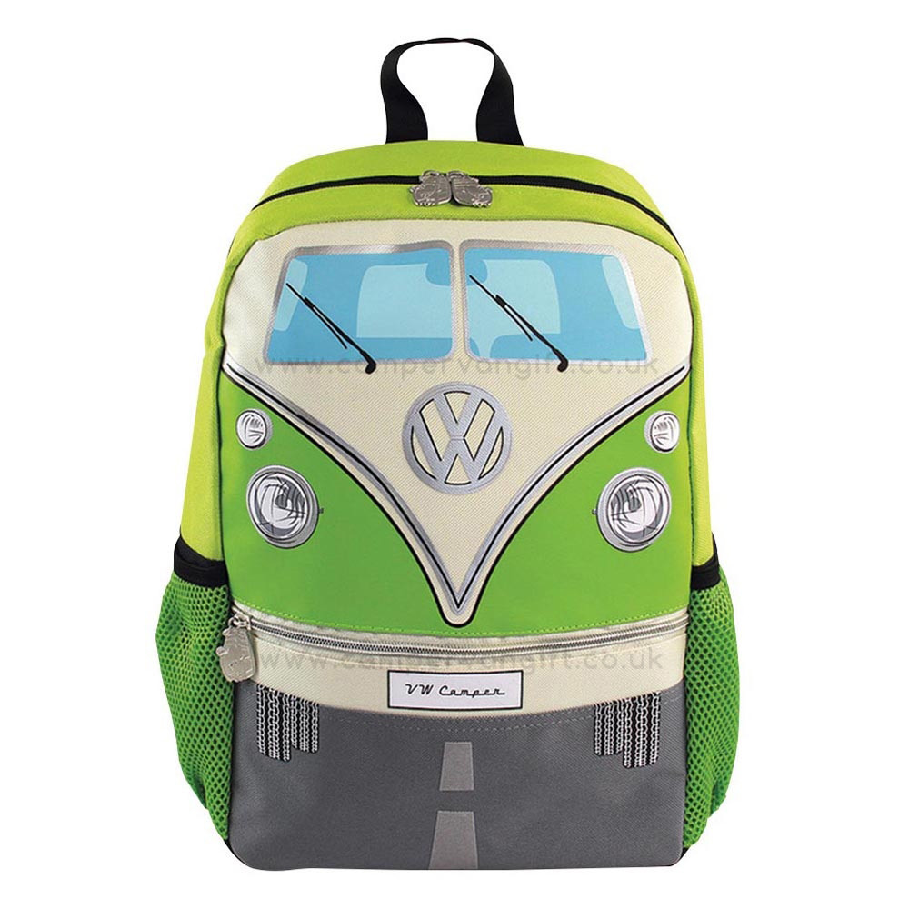 Volkswagen Front Campervan T1 Small Backpack - Idea School Bag for Children