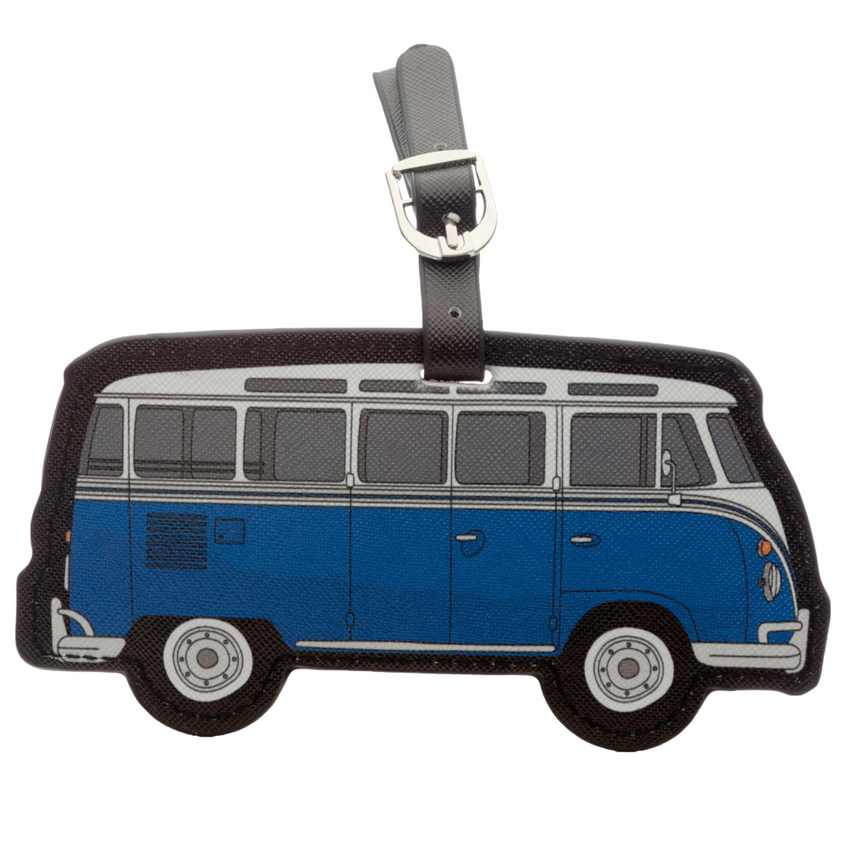 Volkswagen Blue Campervan Passport & Luggage Tag Set - Travel in Style