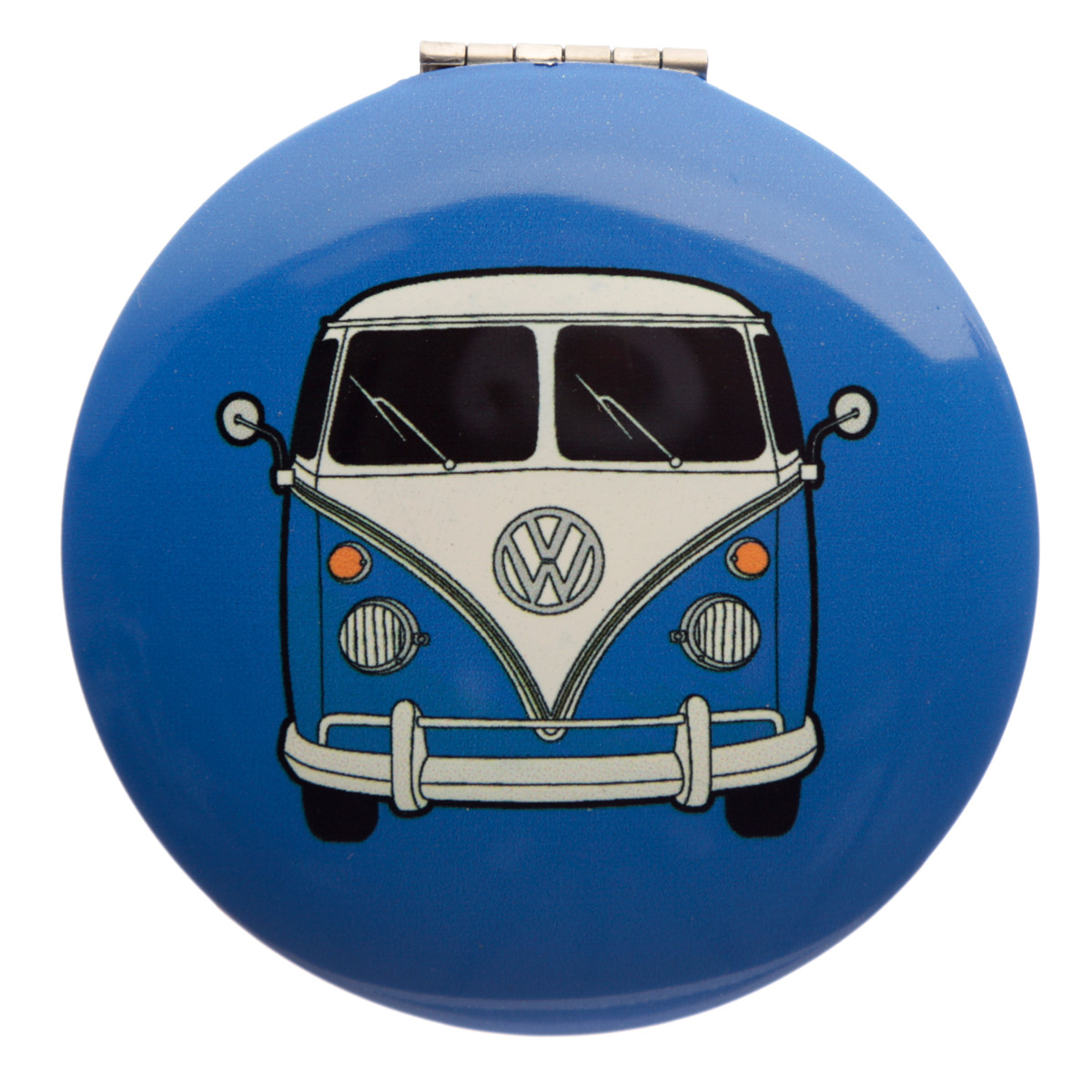 Volkswagen Blue Campervan Compact Mirror - Hey Beautiful!