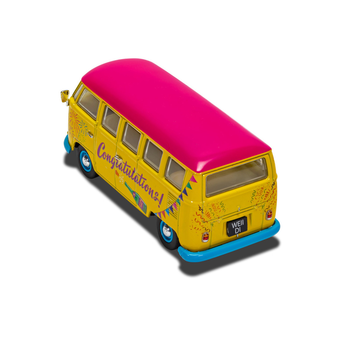 Volkswagen Corgi Diecast Congratulations Campervan - Corgi Celebrations ...
