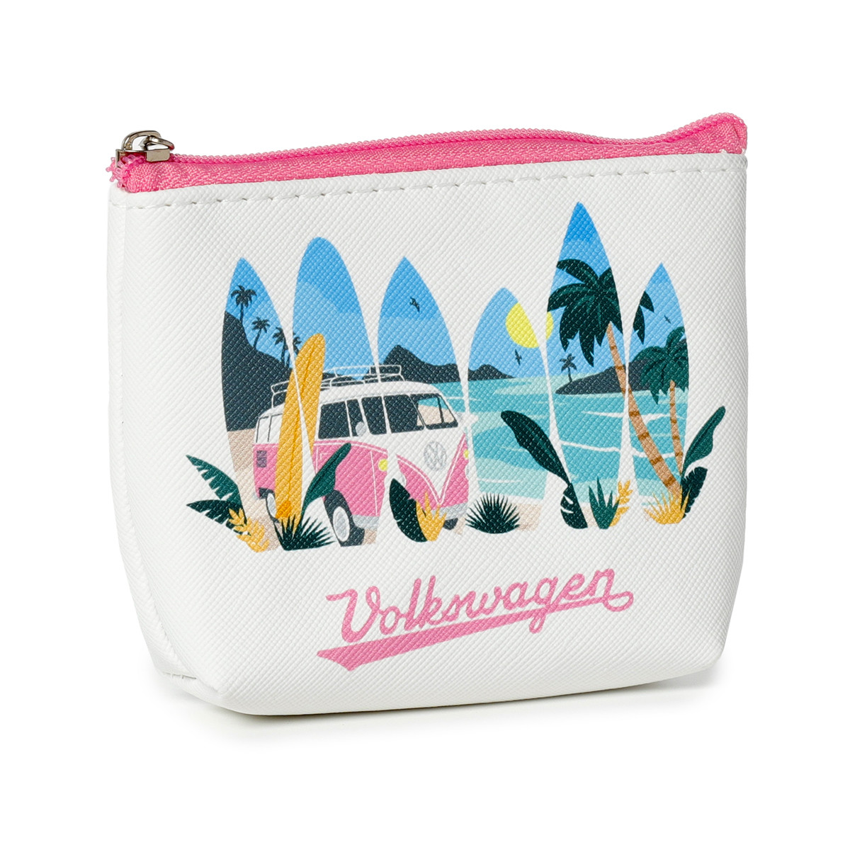 Volkswagen Campervan Waves Are Calling Surfboard PVC Coin Purse - Keep ...