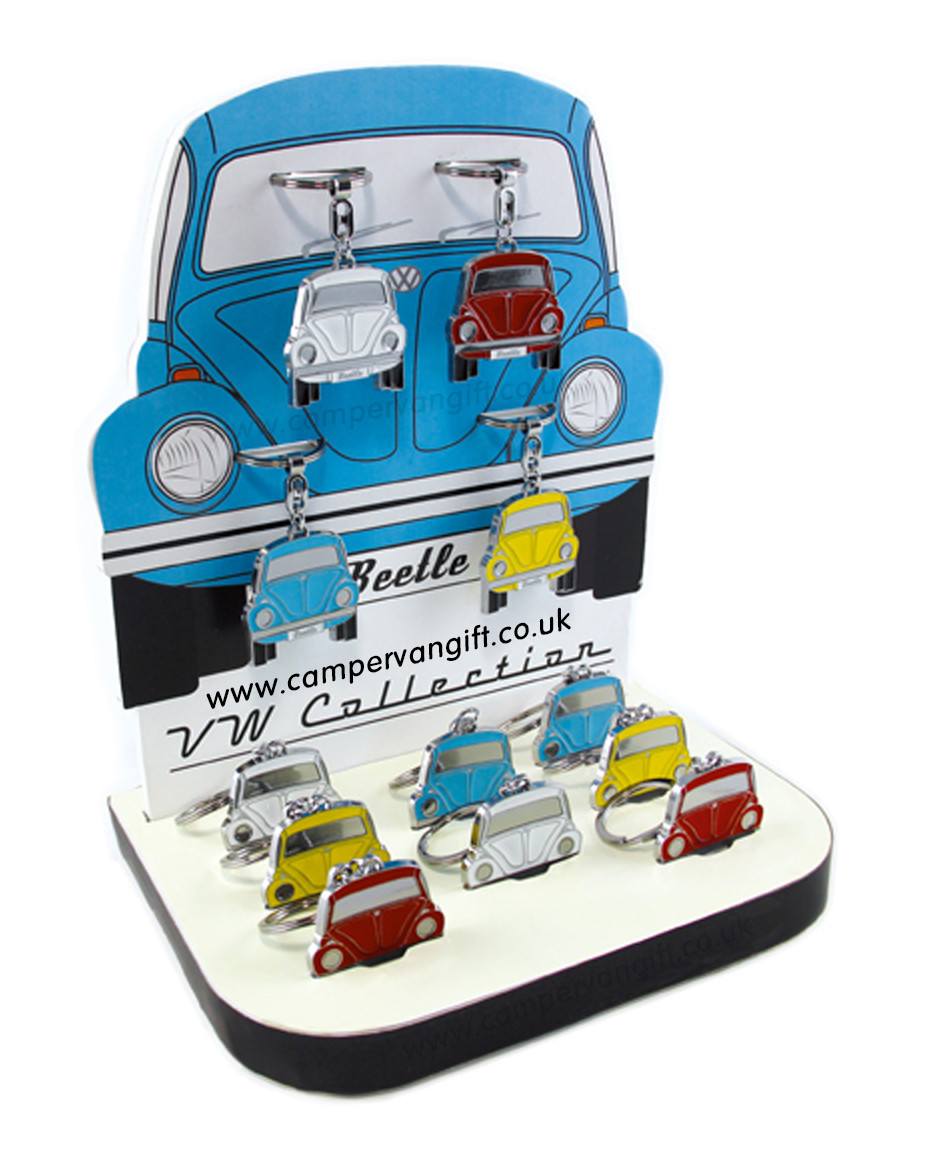 Official VW Beetle Tag Key Ring - Perfect gift for your VW Beetle keys.