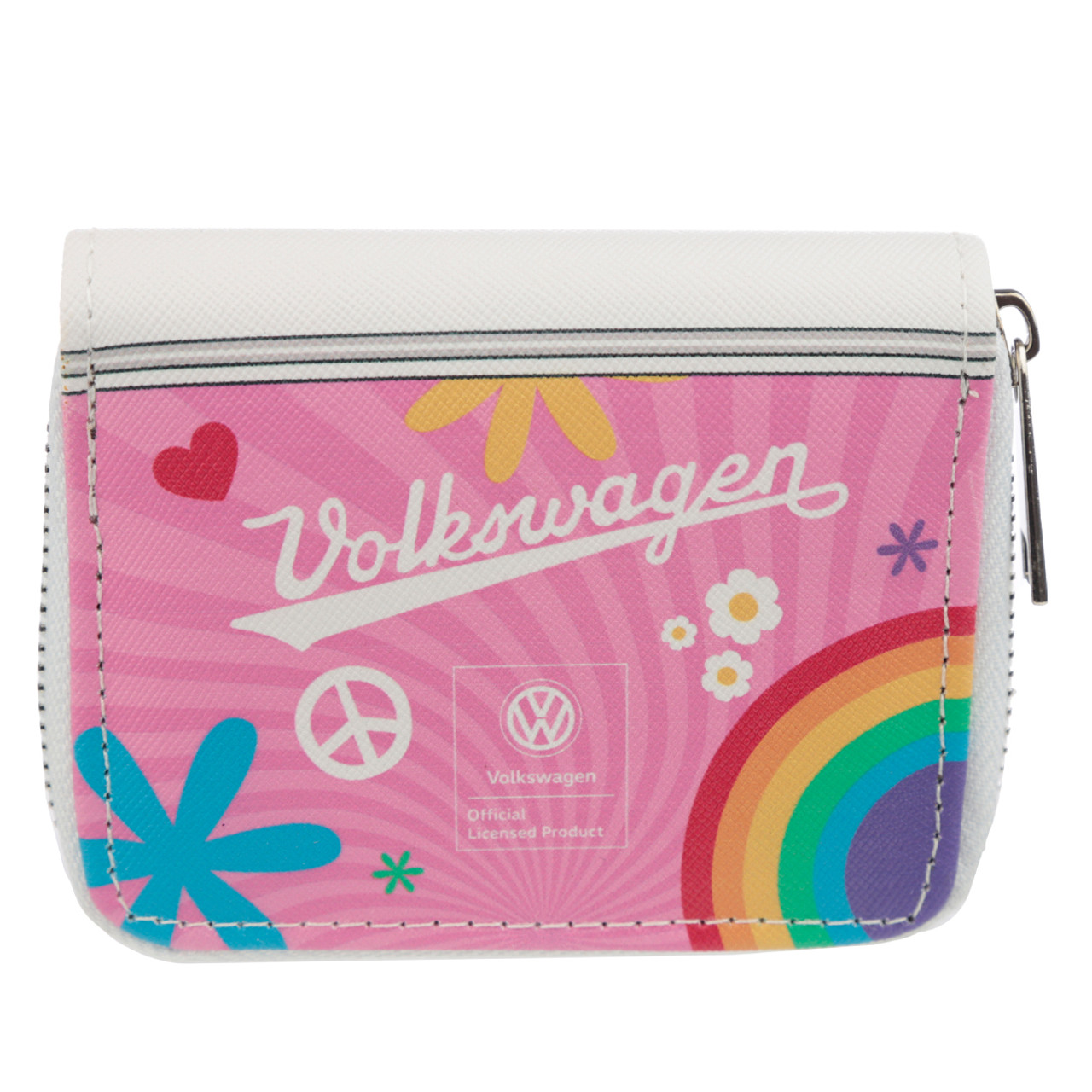 Volkswagen Campervan Summer Love Zipper Purse Keep Your Money Safe