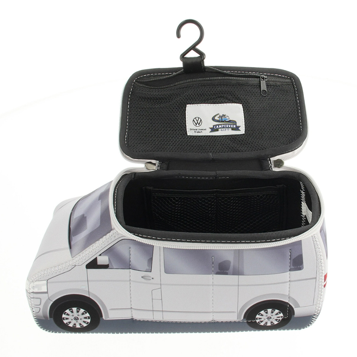VW Silver T5 Transporter Campervan Universal Neoprene Wash Bag - Highly ...