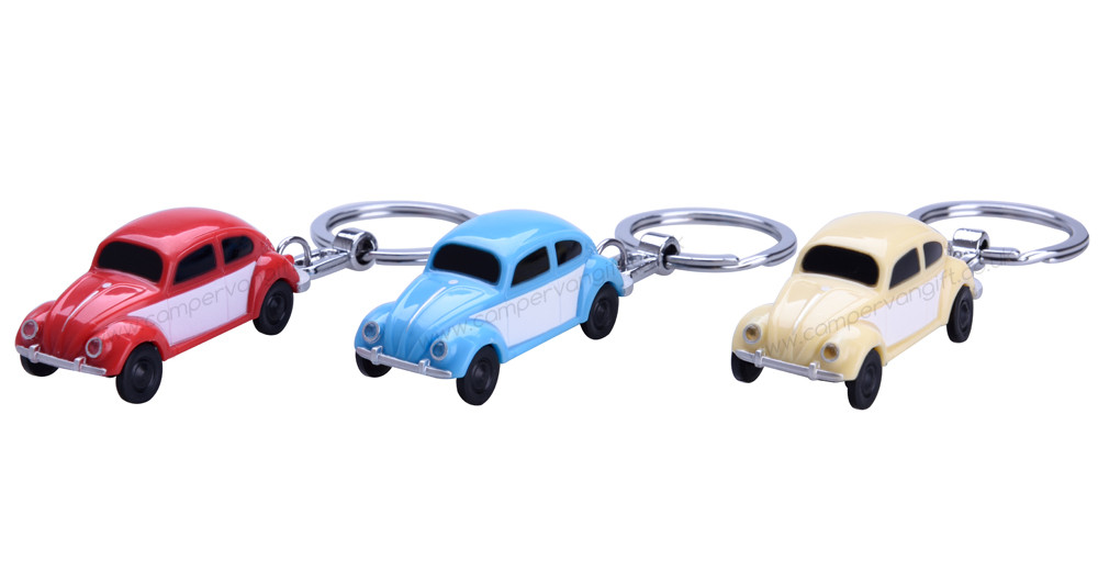 Official VW Beetle Tag Key Ring - Perfect gift for your VW Beetle keys.