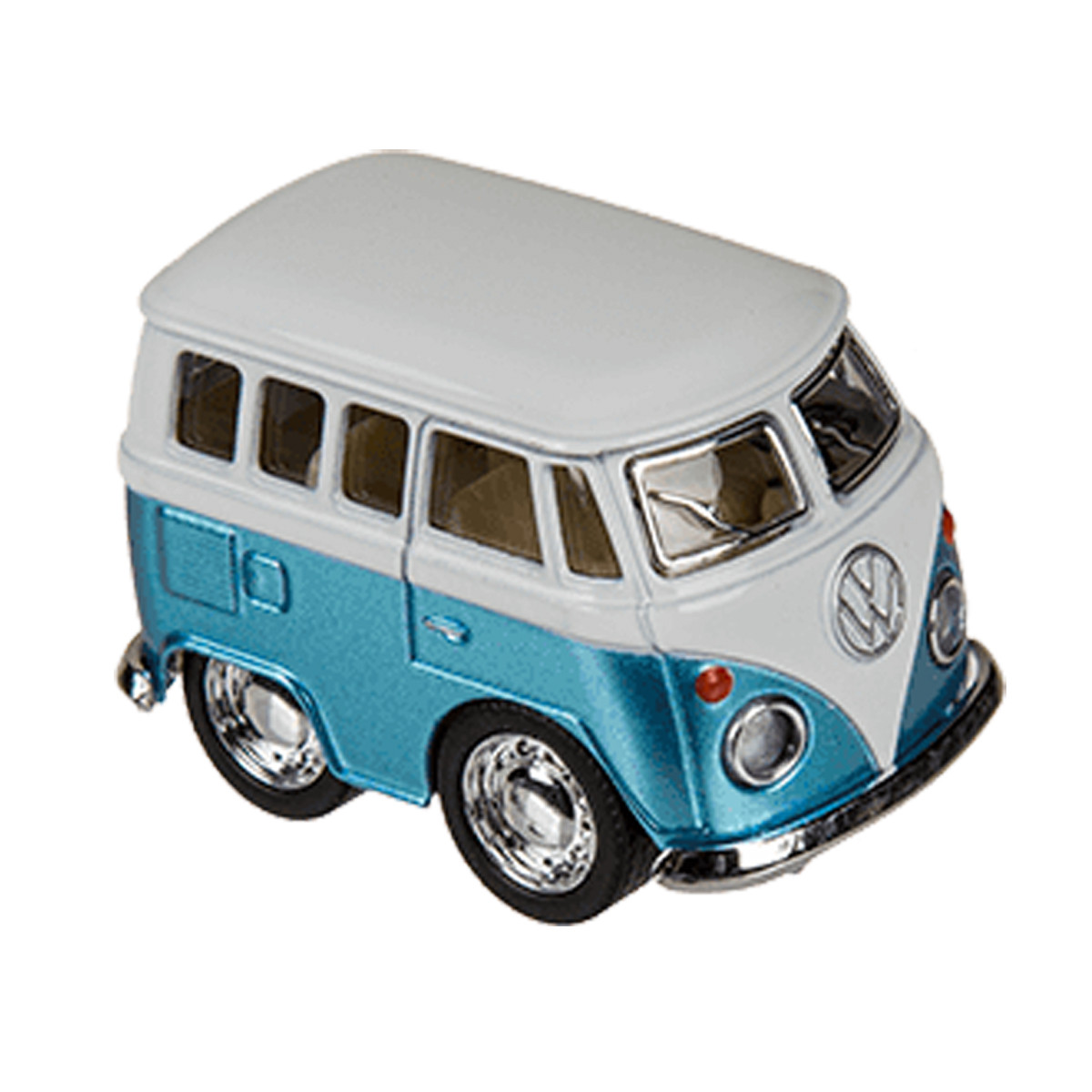 Volkswagen Campervan Little Van Diecast Toy Model - Pull Back and Watch ...