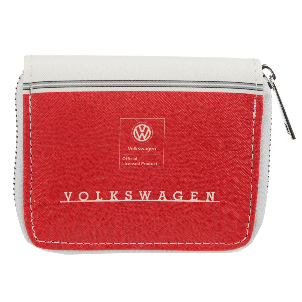 Volkswagen Red Campervan Zipper Purse - Keep Your Money Safe